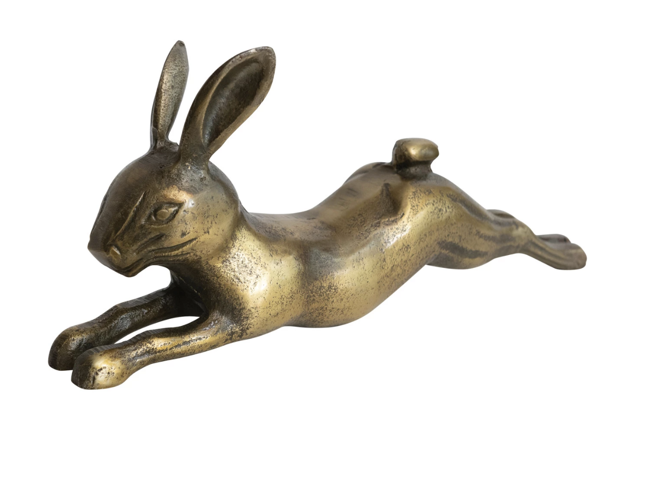 Antique Brass Rabbit - Paysage Home